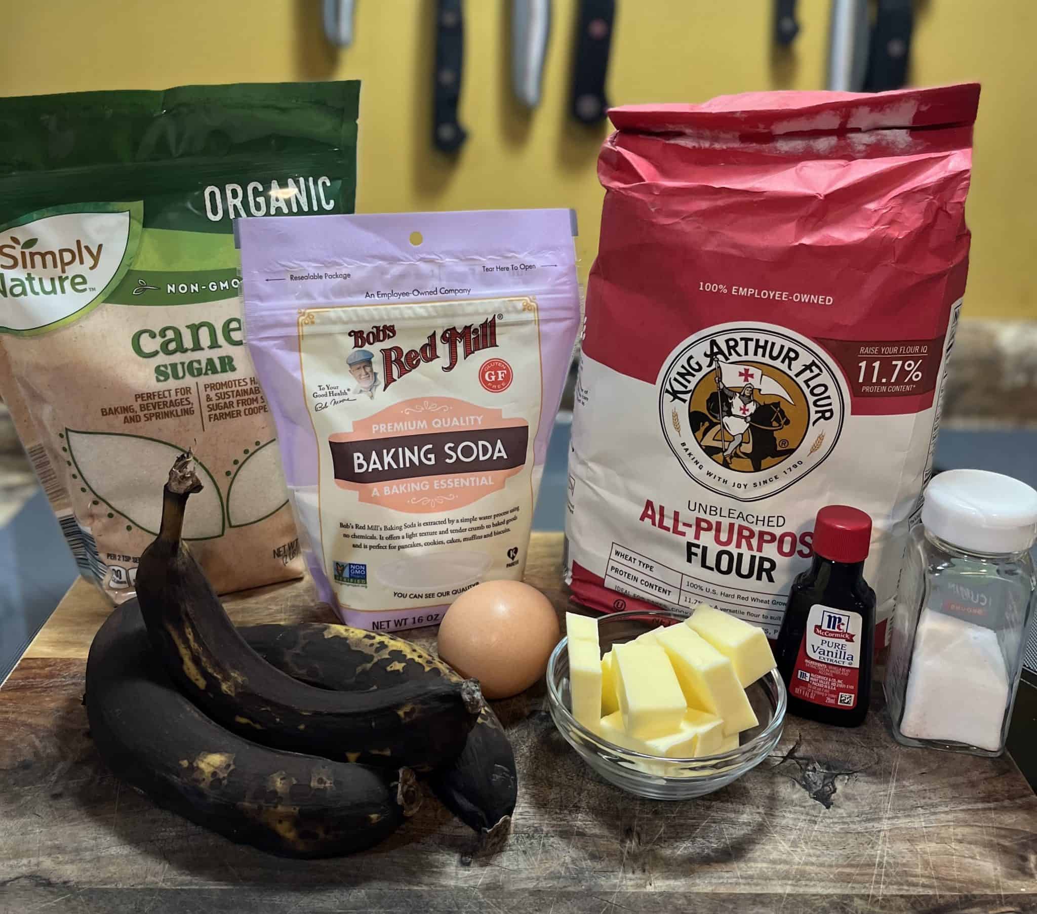 Super Easy Kitchenaid Banana Bread Recipe