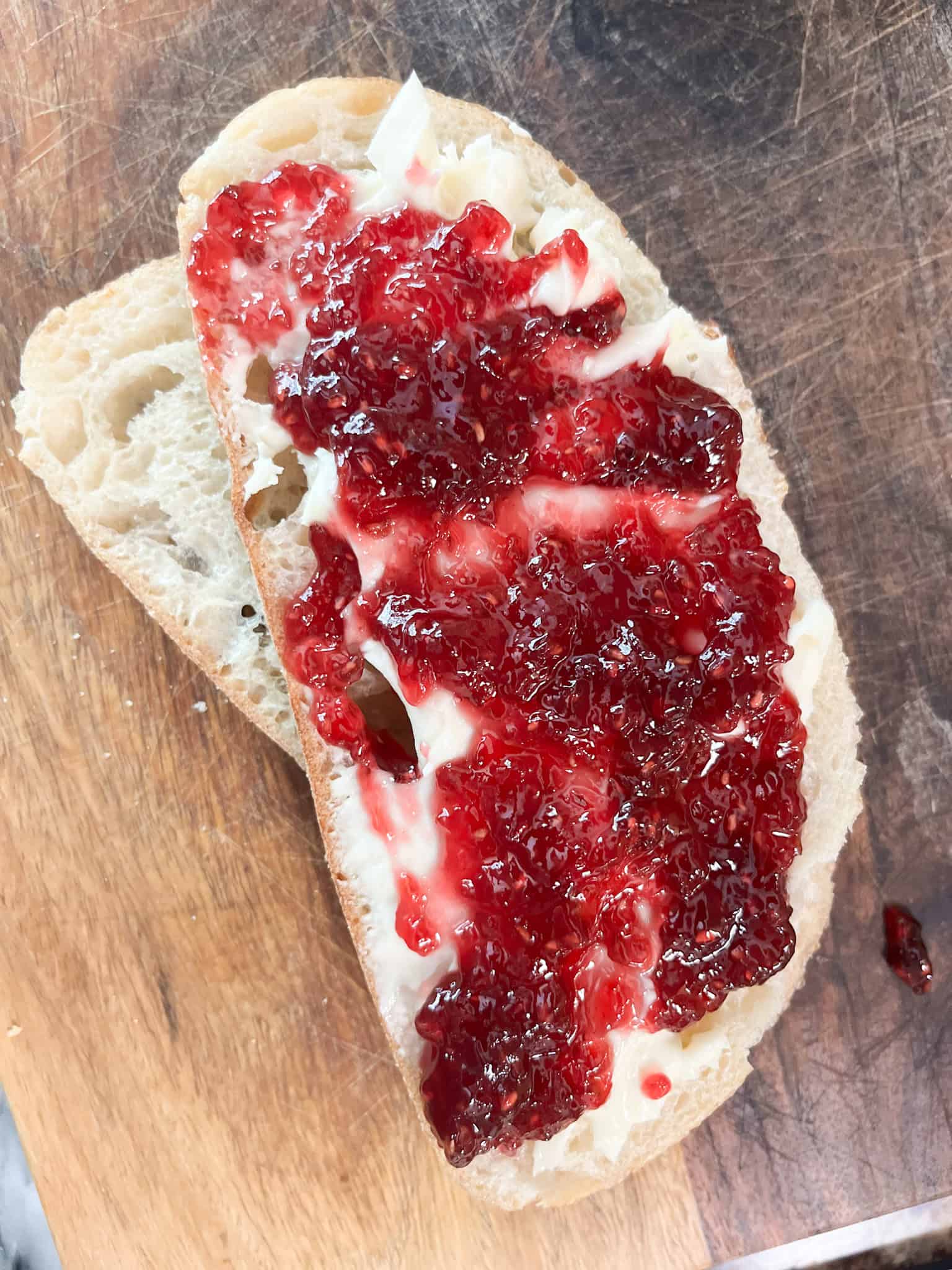 Berry and Brie Sourdough Grilled Cheese