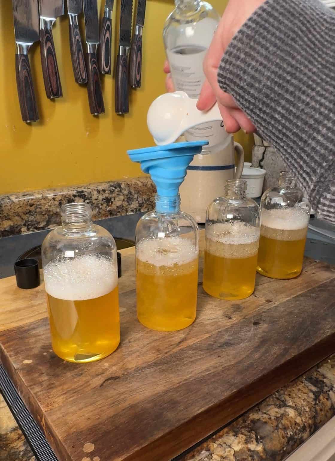 Homemade Body Wash Made with Clean Ingredients